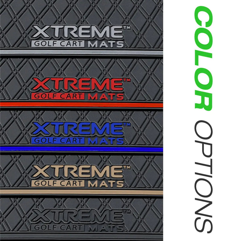ICON Floor Mats SET from Xtreme Mats | Golf Cart Floor Mats
