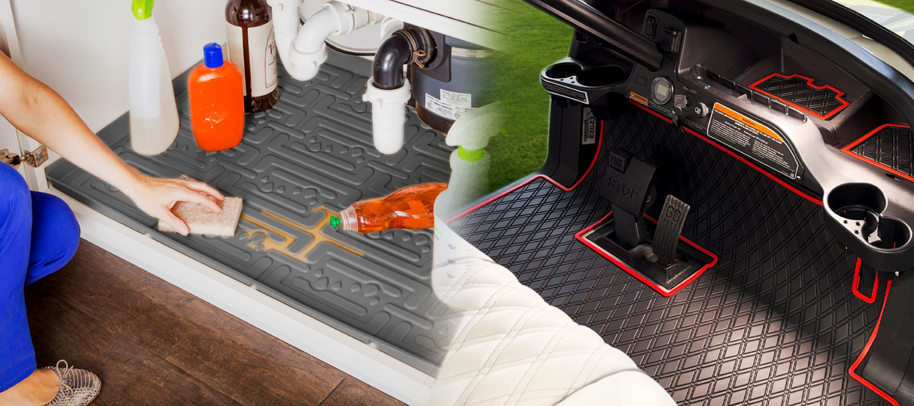 How Install Your Undersink Mat Around Plumbing – Xtreme Mats