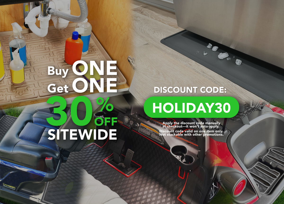 Under Sink Cabinet Mats & Golf Cart Mats | Xtreme Mats